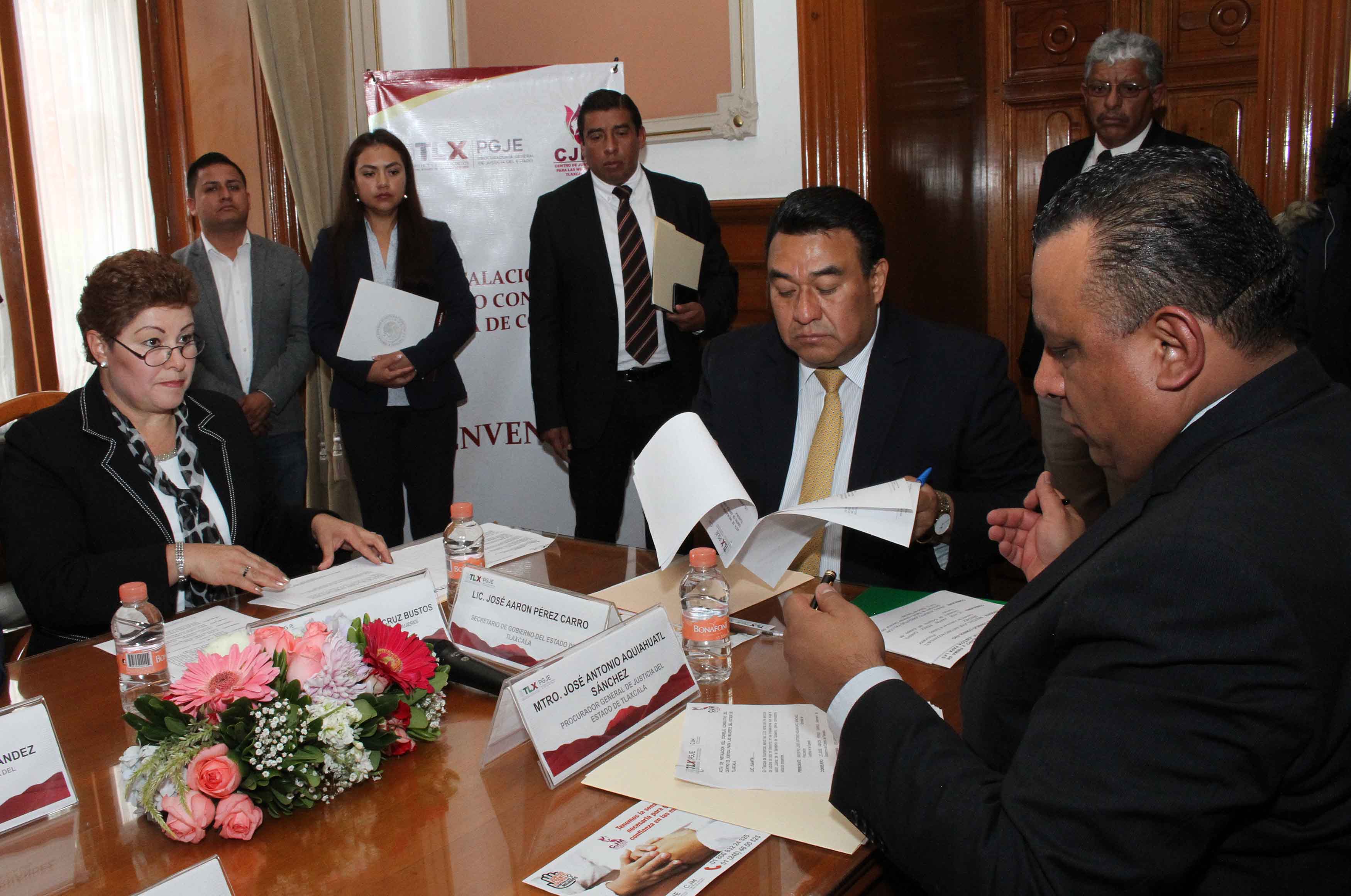 Instalan Consejo Consultivo del Centro de Justicia para las Mujeres - Cuarto de Guerra Tlaxcala