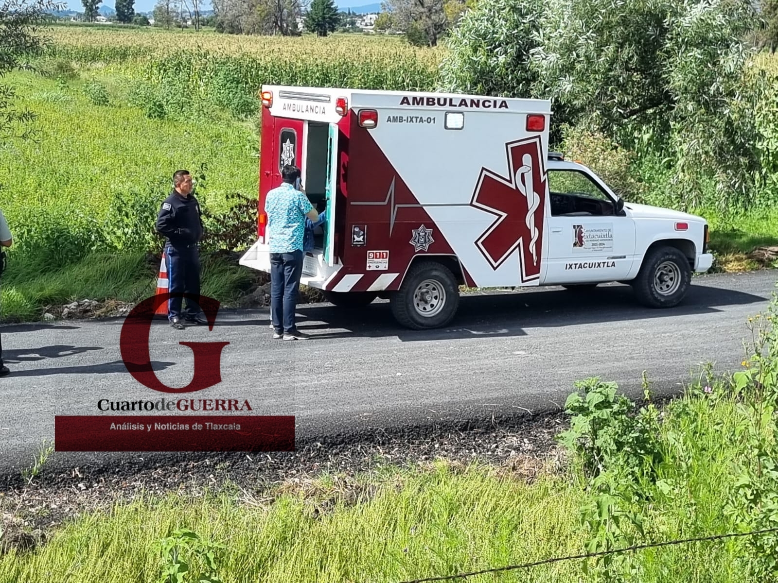 Salva La Vida Mujer Tras Fuerte Accidente Vehicular En La Texmelucan