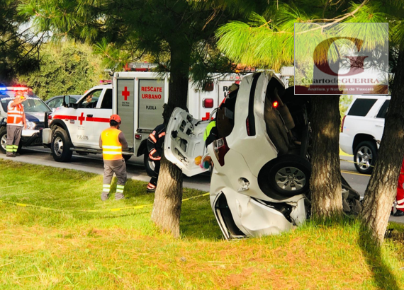 Fallece un hombre y cinco personas más resultan lesionadas en choque múltiple en la Amozoc ...