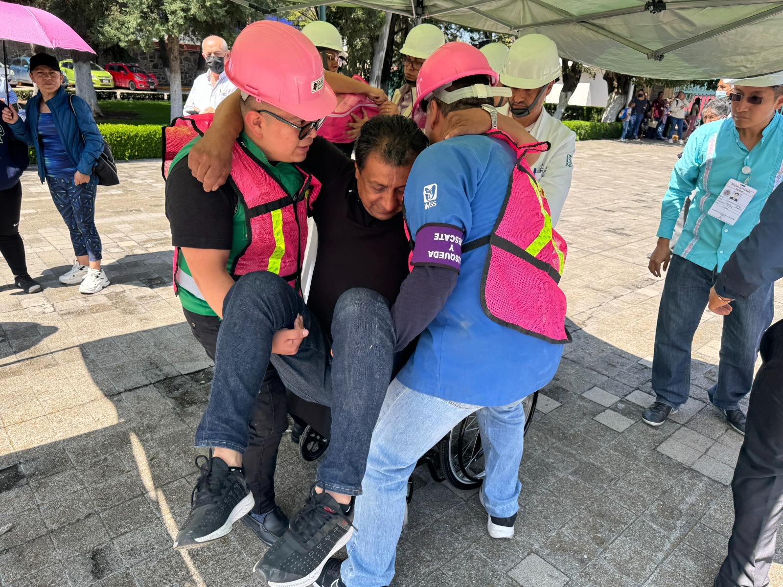 Participa IMSS Tlaxcala en Simulacro Nacional 2024; moviliza a más de 2 ...