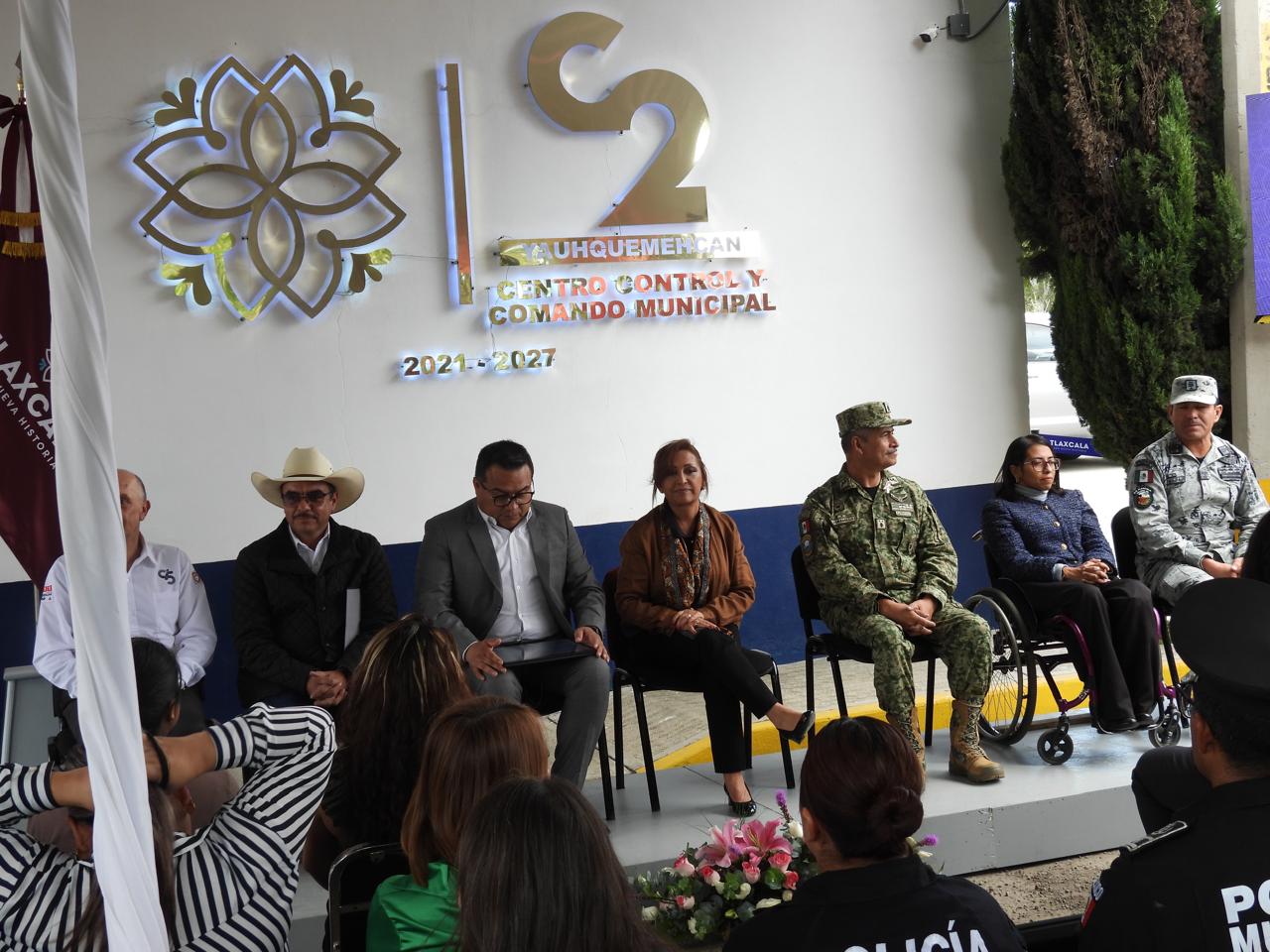 Inaugura gobernadora C2 en Yauhquemehcan - Cuarto de Guerra Tlaxcala