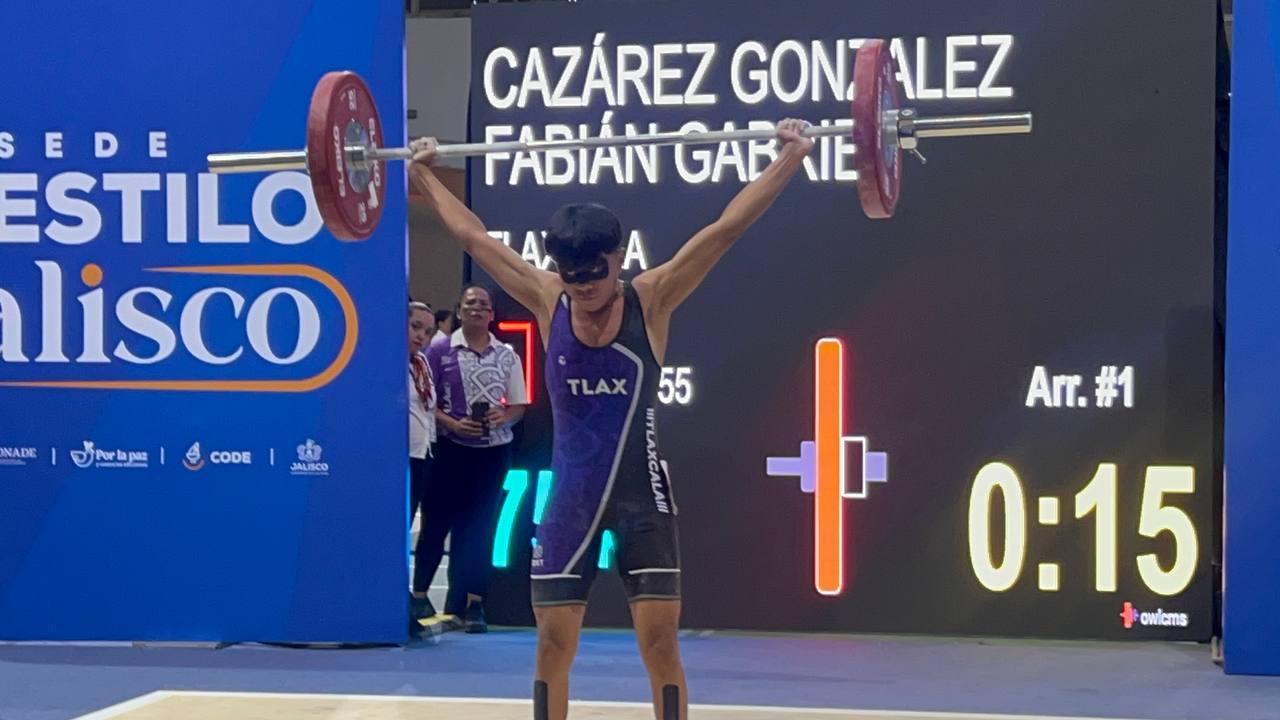 Fabián Gabriel Cázares gana tres medallas de bronce en halterofilia en ...